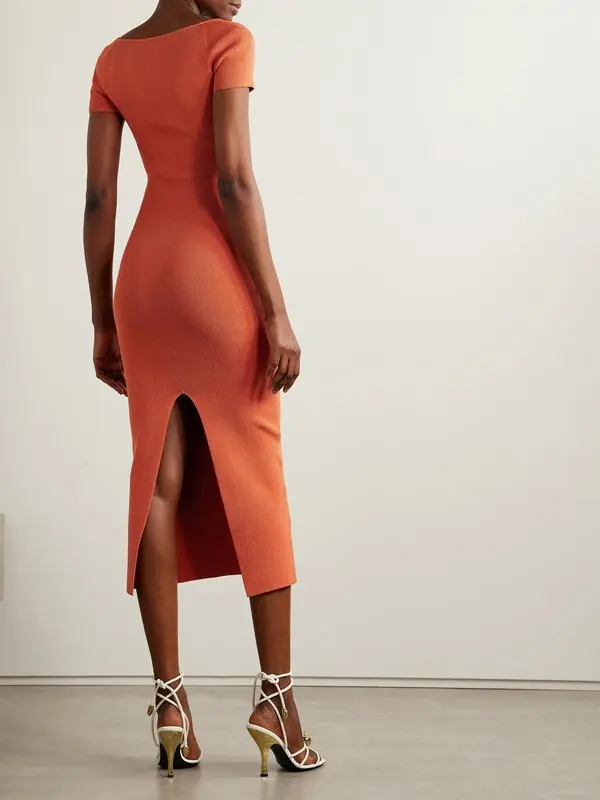 knee length dresses for ladies Gaia Metallic Maxi Dress – y&i clothing boutique main image 1