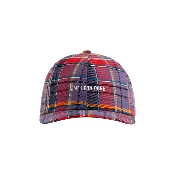 Aimé Leon Dore Plaid Logo Cap
