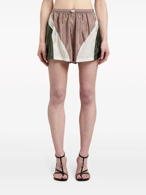 Palm Angels Colour-block Track Shorts
