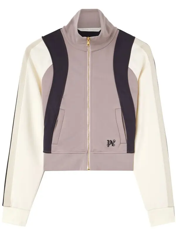 Palm Angels Pa Monogram Track Jacket - Purple