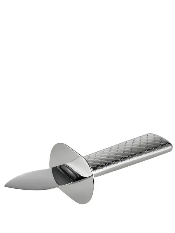 ALESSI Colombina Fish Stainless Steel Oyster Knife - Silver