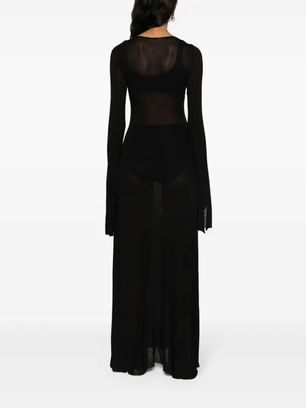 MANURI Nina Maxi Dress - Black