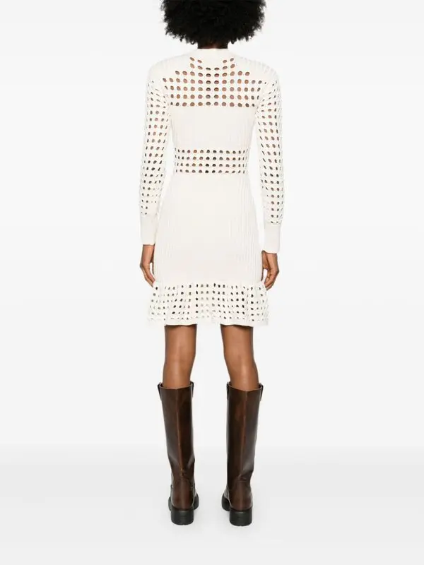 Alexander McQueen Knitted Mini Dress