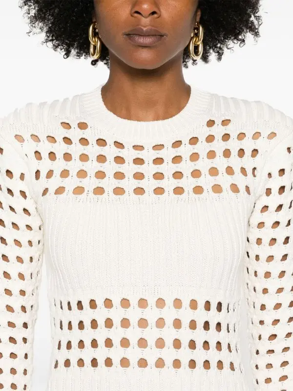 Alexander McQueen Knitted Mini Dress