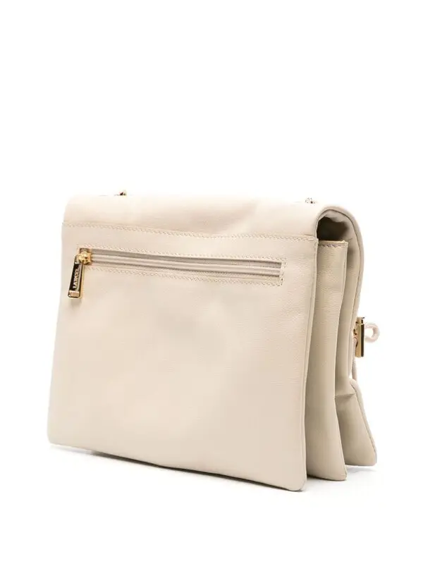 LANCEL Small Billie Leather Crossbody Bag - Neutrals