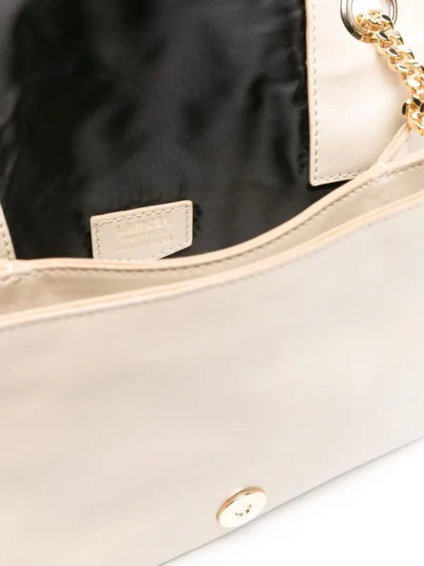LANCEL Small Billie Leather Crossbody Bag - Neutrals