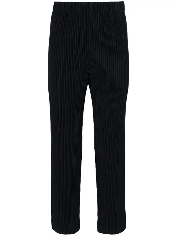 Issey Miyake Basic Tapered Plissé Trousers