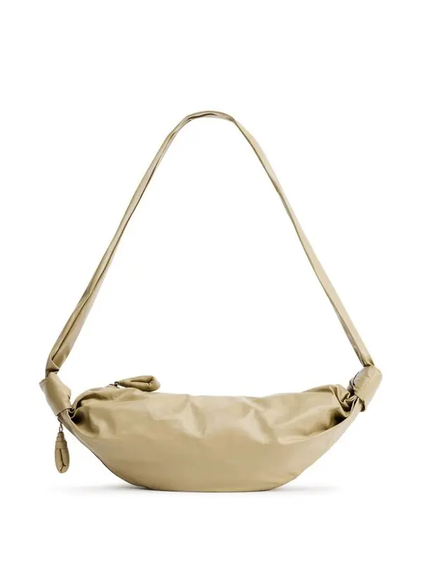 LEMAIRE Small Croissant Shoulder Bag - Neutrals