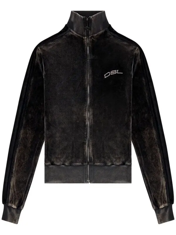 DIESEL® F-kinigli Cropped Jacket - Black