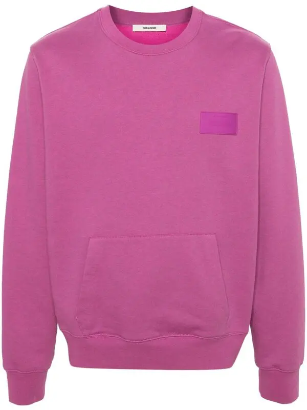 Zadig&Voltaire Aime Logo-patch Swearshirt