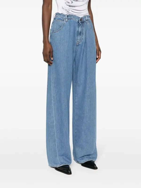 DARKPARK Iris Mid-rise Wide-leg Jeans