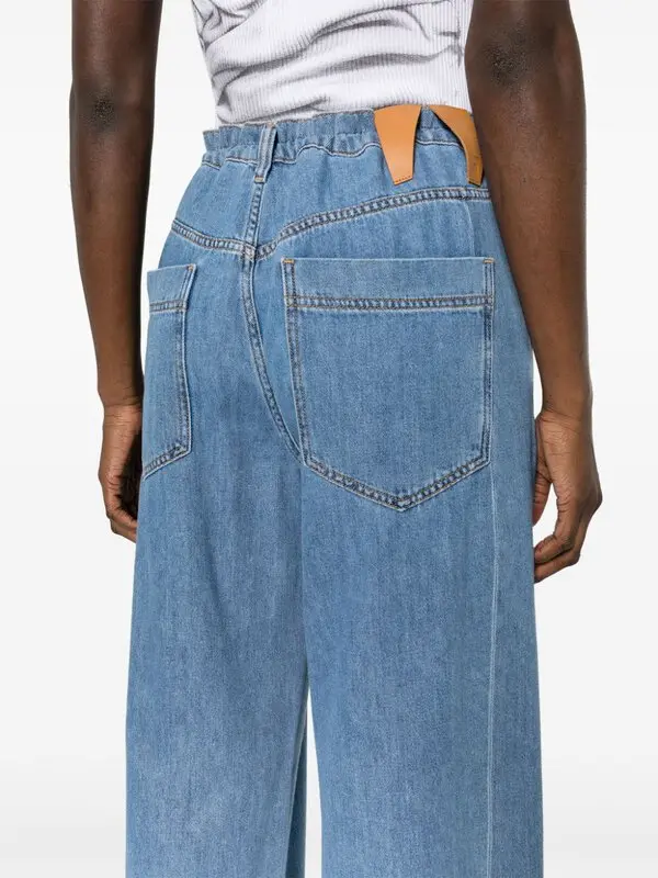 DARKPARK Iris Mid-rise Wide-leg Jeans