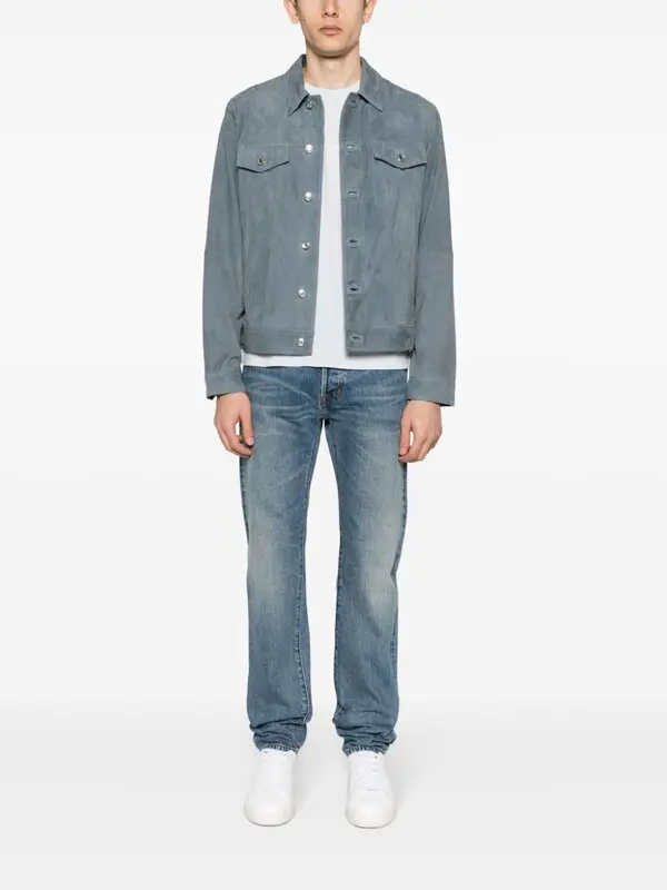 Zadig&Voltaire Suede Shirt Jacket - Grey