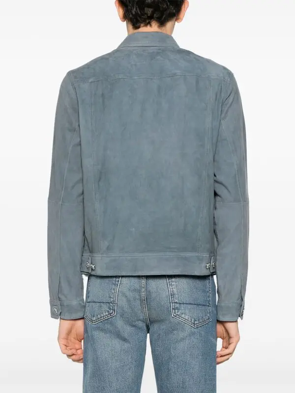 Zadig&Voltaire Suede Shirt Jacket - Grey