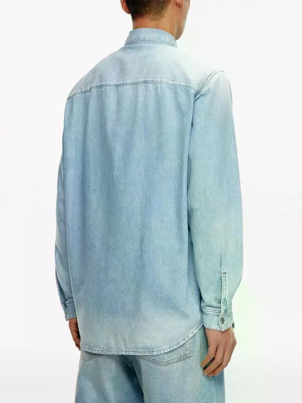 DIESEL® Shirt In Denim - Blue