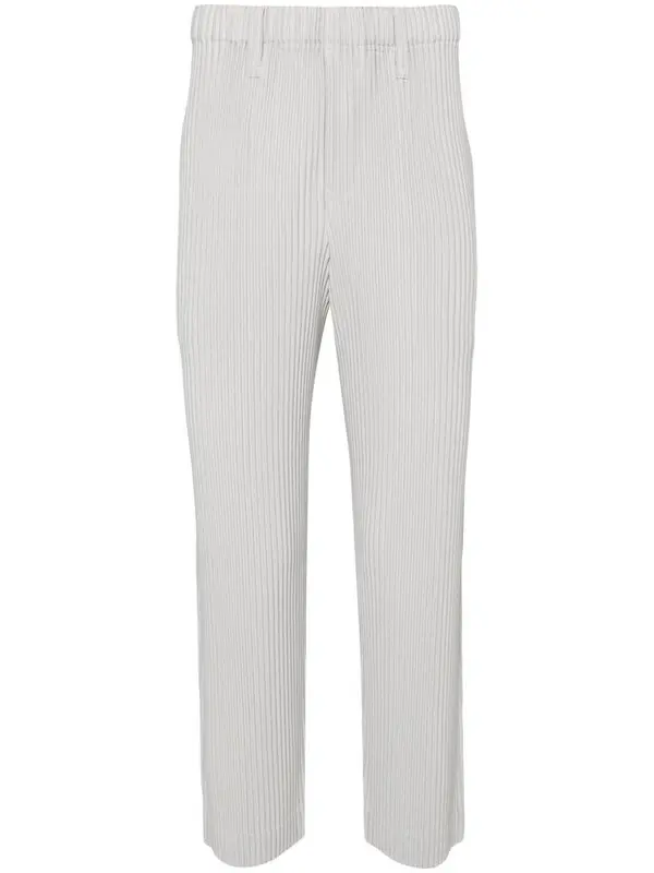 Issey Miyake Basic Tapered Plissé Trousers