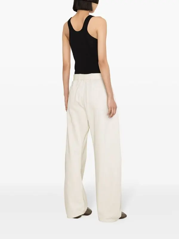 LEMAIRE Fine-ribbed Tank Top - Black