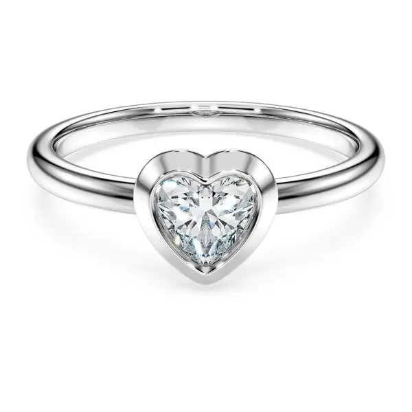 SWAROVSKI Eternity Solitaire Ring In 14k Yellow Gold - White
