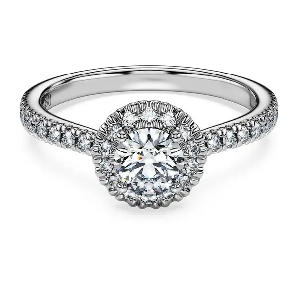 SWAROVSKI Eternity Halo Solitaire Ring - White