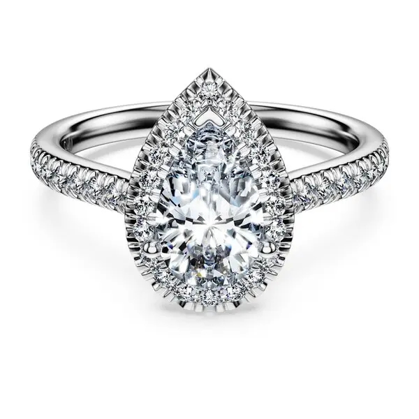 SWAROVSKI Eternity Halo Solitaire Ring - White