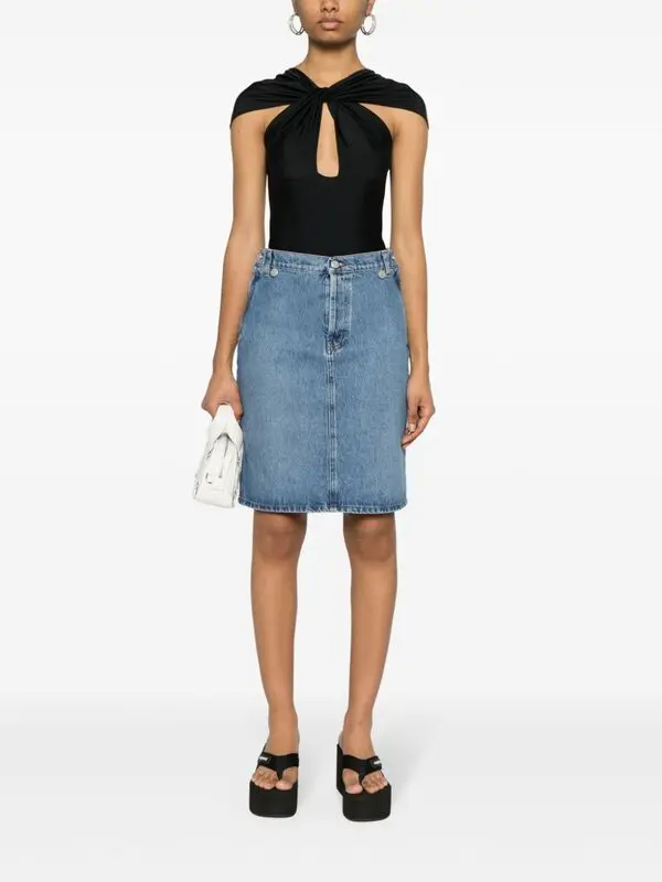 Coperni Denim Mini Skirt
