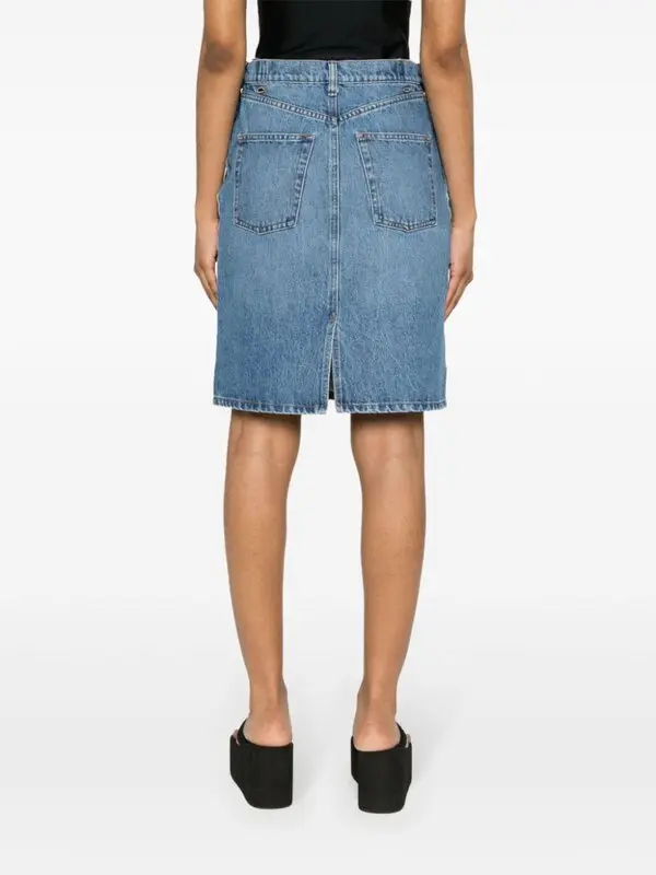 Coperni Denim Mini Skirt