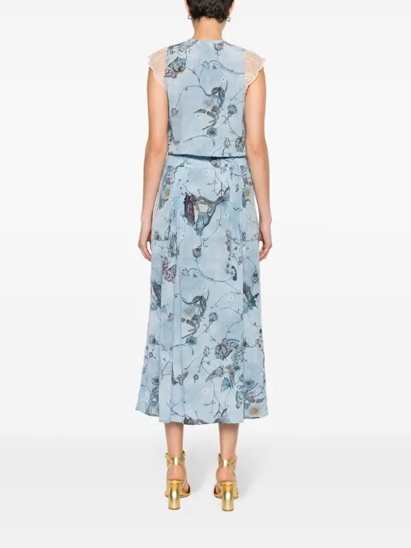 Zadig&Voltaire Rolanys Silk Midi Dress