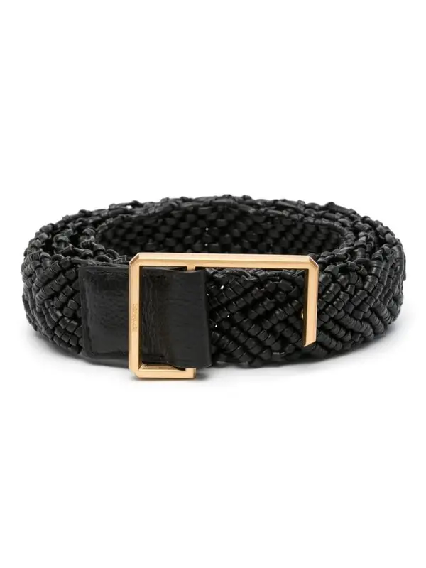 Zadig&Voltaire La Cecilia Leather Belt - Black