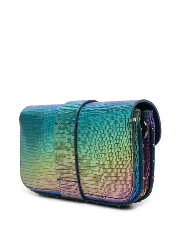 Zadig&Voltaire Kate Leather Wallet Shoulder Bag - Blue