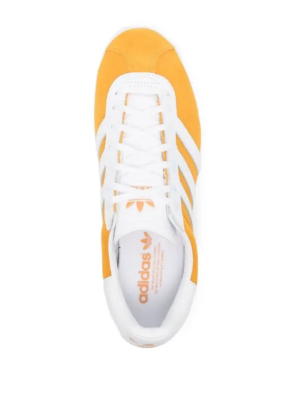 adidas gazelle silver green womens adidas Gazelle 85 Low Trainers -Orange main image 0