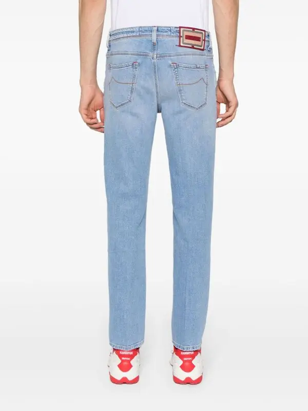 Jacob Cohen Scott Low-rise Slim-fit Jeans