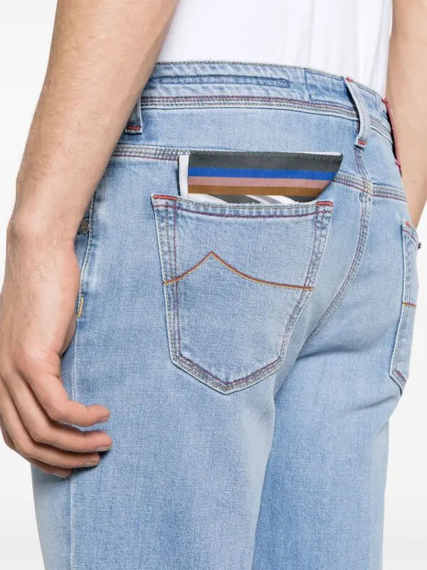 Jacob Cohen Scott Low-rise Slim-fit Jeans