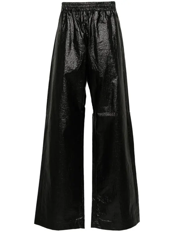 WALTER VAN BEIRENDONCK Embroidered-logo Trousers