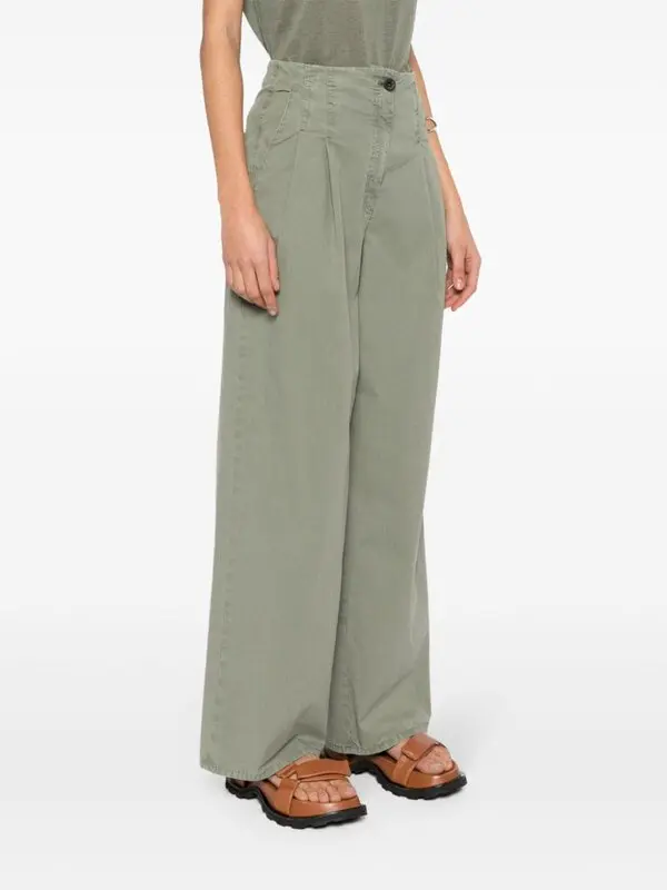 Peserico Pleat-detailing Palazzo Pants