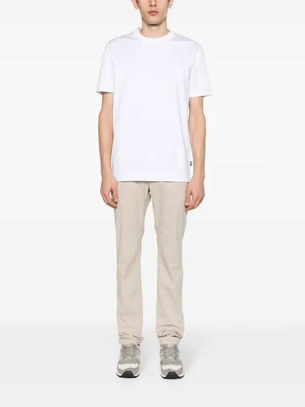 Jacob Cohen Mid-rise Cotton Chino Trousers