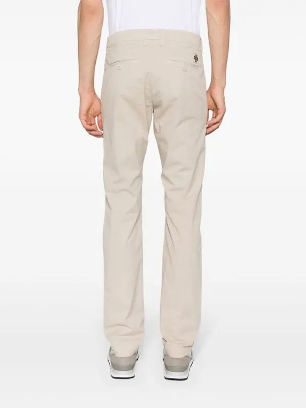 Jacob Cohen Mid-rise Cotton Chino Trousers