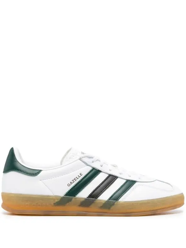 Adidas Gazelle Leather Sneakers - White
