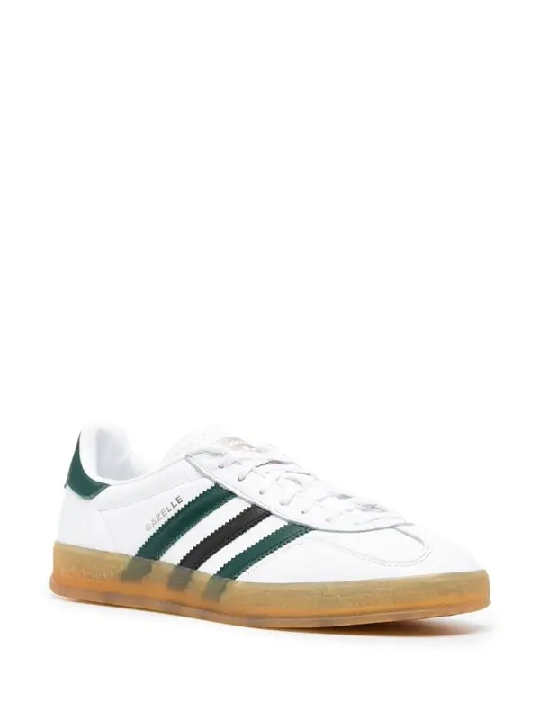 Adidas Gazelle Leather Sneakers - White
