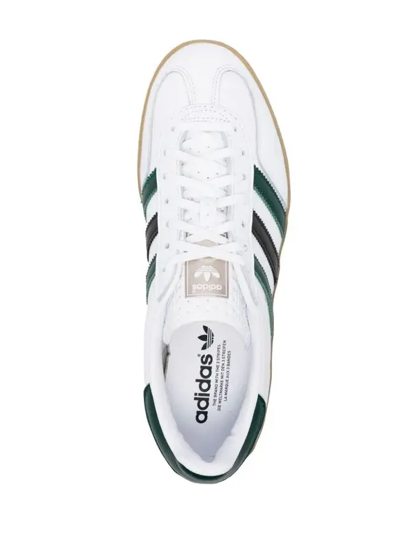 Adidas Gazelle Leather Sneakers - White