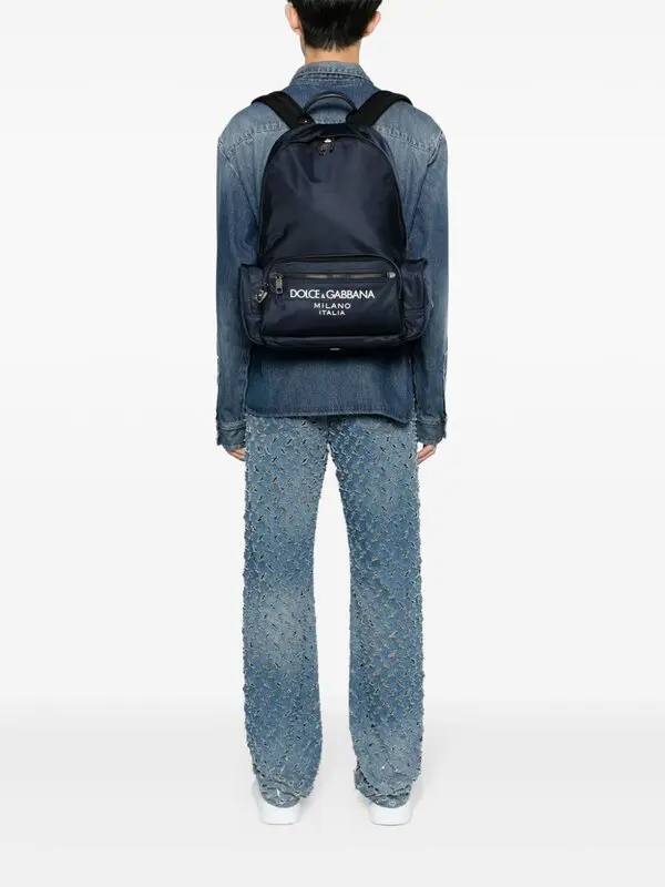 Dolce & Gabbana Logo-lettering Backpack