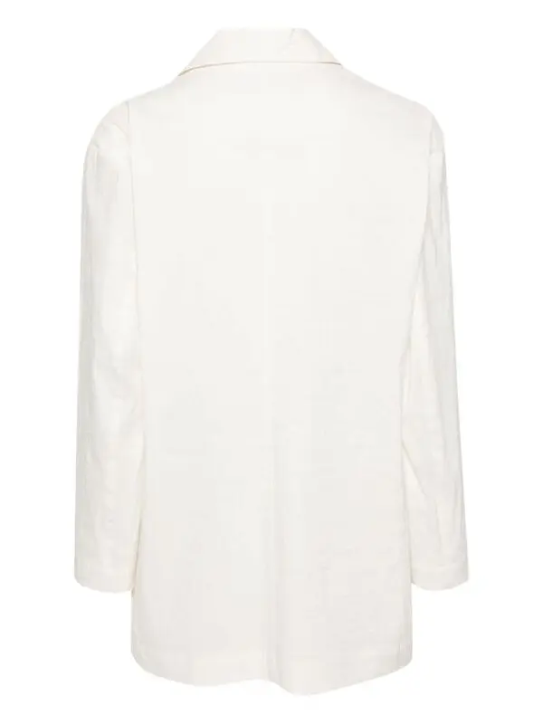 Issey Miyake Shaped Membrane Double-breasted Blazer