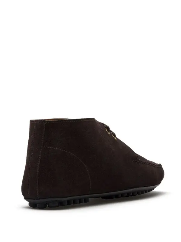 Car Shoe Suede Driving Boots