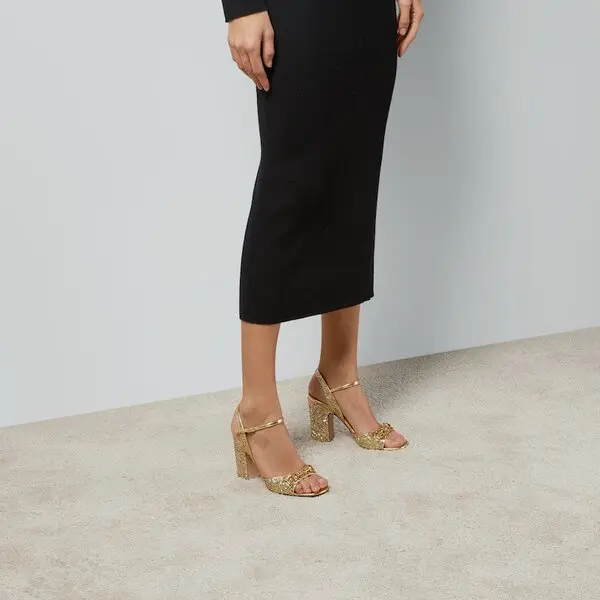 Gucci Mid-heel Sandal With Horsebit Other Materials