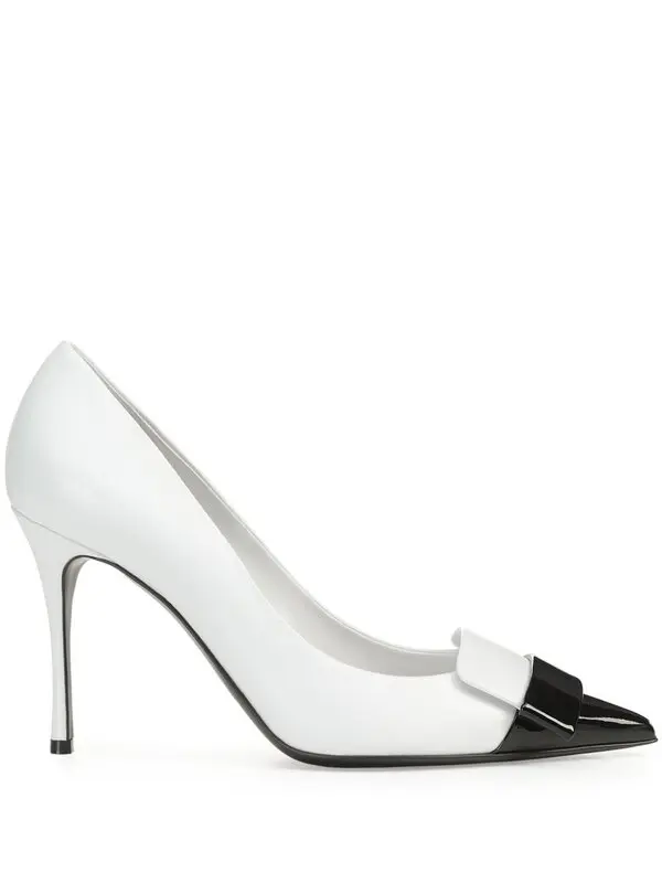SERGIO ROSSI 75mm Sr1 Cindy Leather Pumps