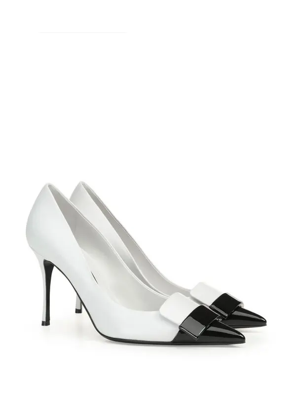 SERGIO ROSSI 75mm Sr1 Cindy Leather Pumps