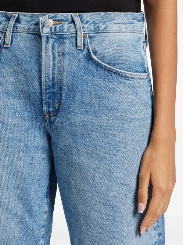 AGOLDE Mid-rise Wide-leg Jeans