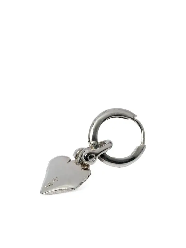 PARTS OF FOUR Jazz's Solid Heart Sterling- Earring