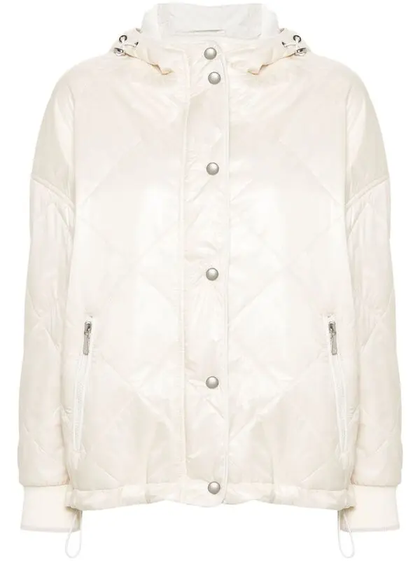 Eleventy Hooded Padded Jacket