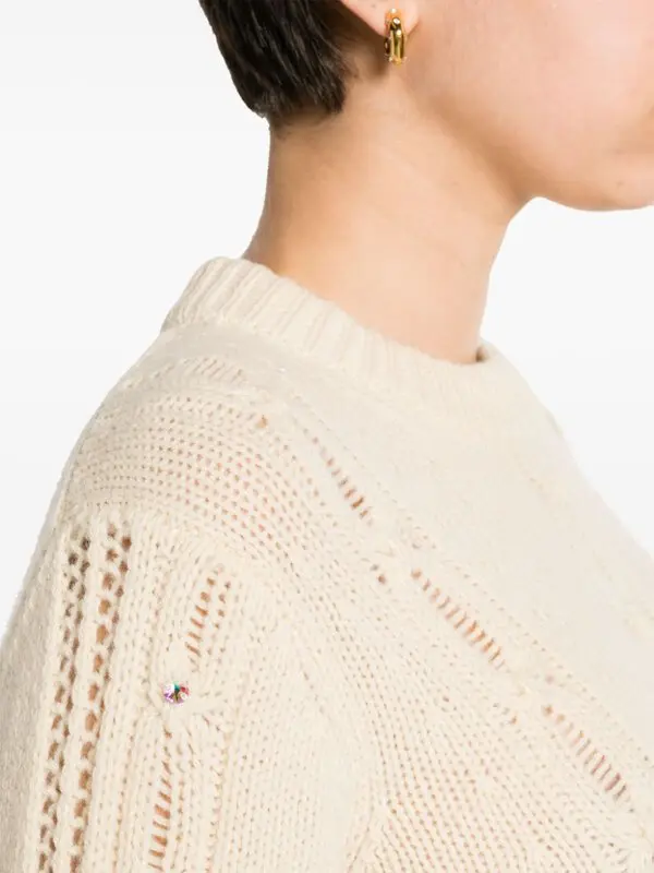 Zadig&Voltaire Morley Cable-knit Jumper