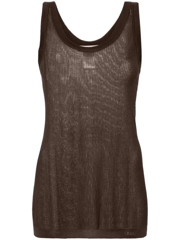 LEMAIRE Fine-ribbed Tank Top